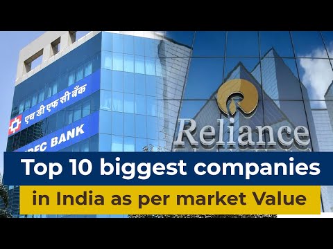 Top 10 biggest companies in India as per market Value