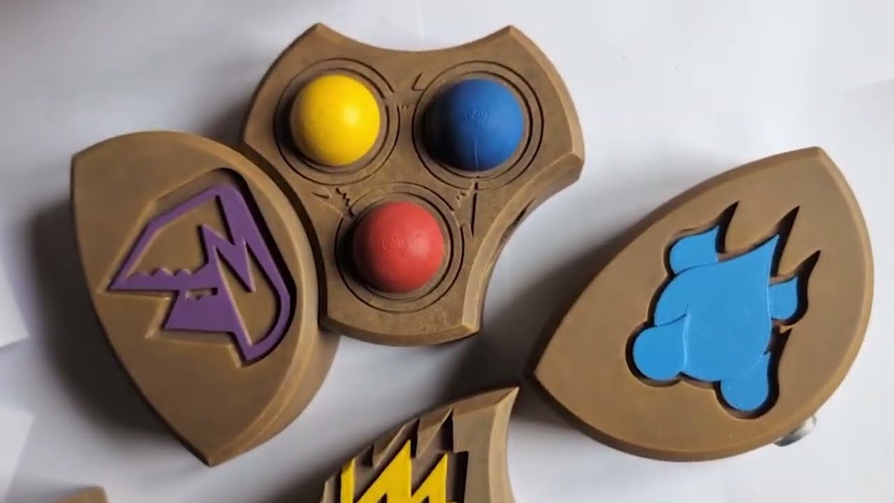 REAL Dinosaur King Elemental Stones!