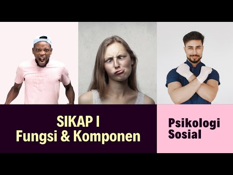 Sikap (Attitude) : Fungsi & Komponen sikap
