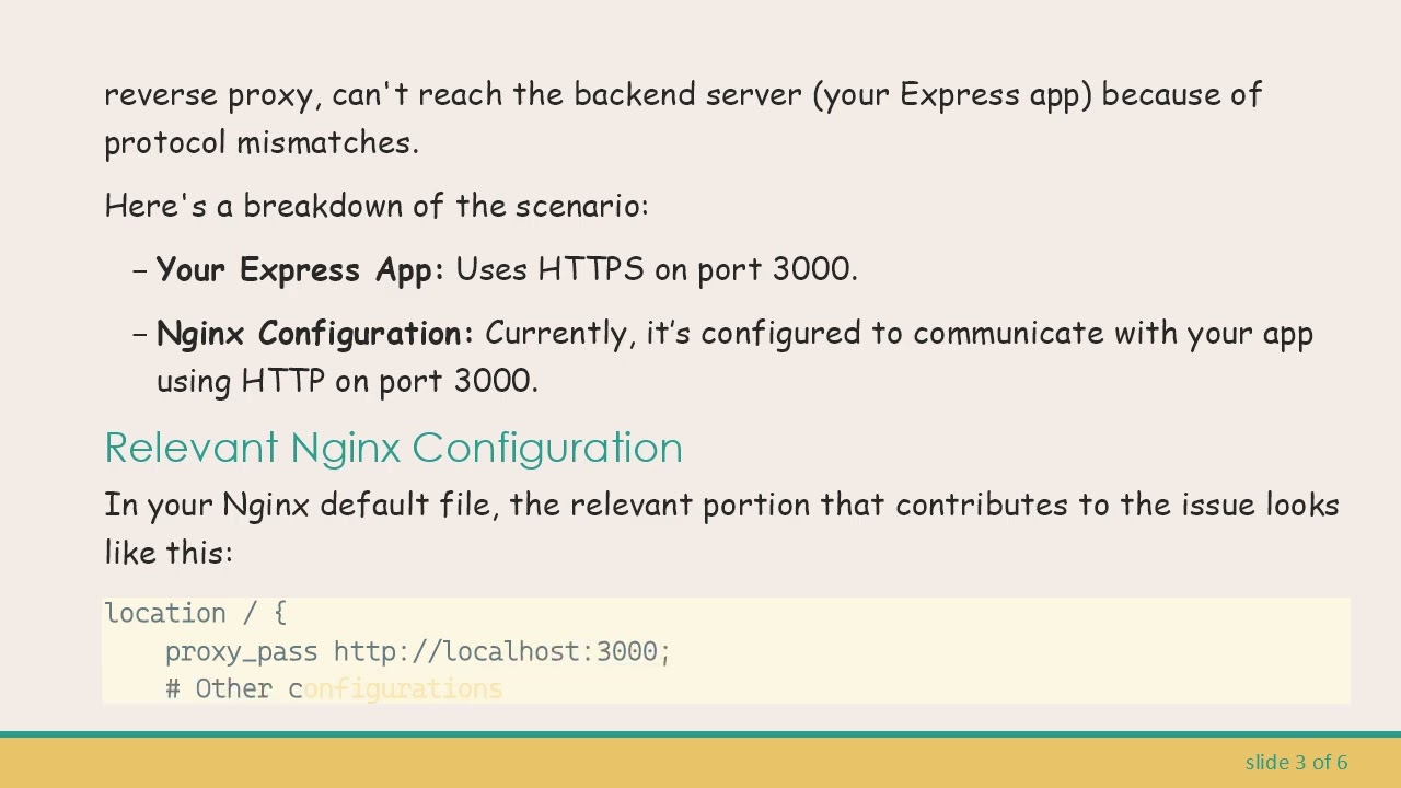 Resolving the 502 BAD GATEWAY Issue When Deploying Node HTTPS App with Nginx on DigitalOcean