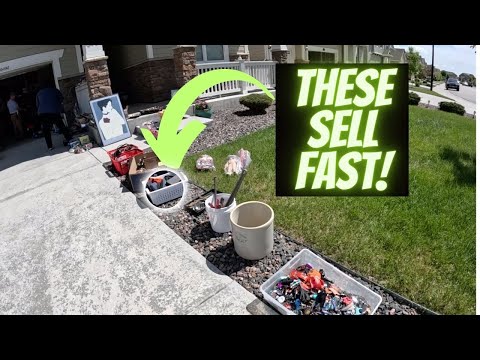 Be On The Lookout For These At Garage Sales and Yard Sales! (EASY MONEY)