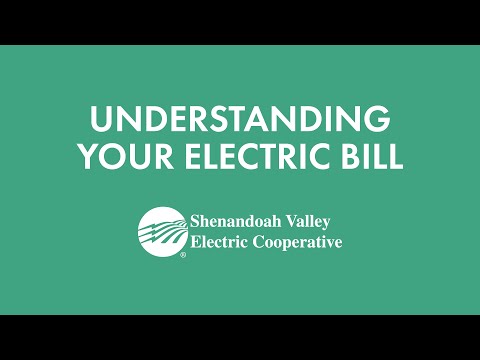 Understanding Your SVEC Electric Bill
