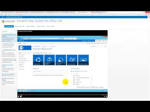 VisualSP Lite Help System - webinar