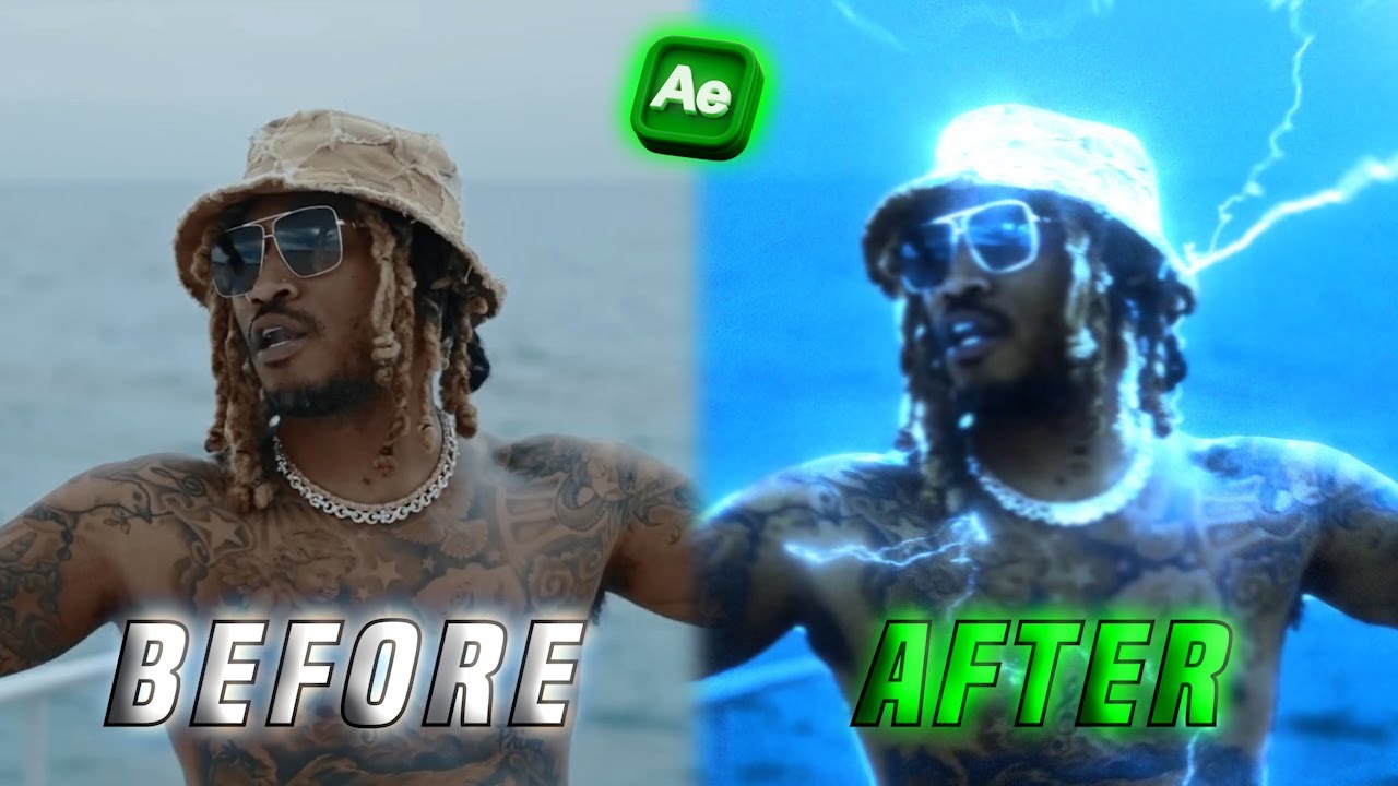 INSANE Realistic Lightning Effect (After Effects)
