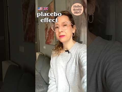 How to pronounce PLACEBO EFFECT in Spanish. #medicalspanish #spanishpronunciation #spanishfordoctors