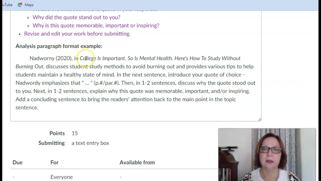 Extra Credit: Reader Response 1