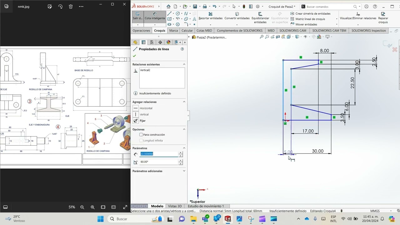 SolidWorks   Rodillo de campana