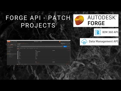 BIM 360 API | Patch Project/ Job Numbers | API and Automation
