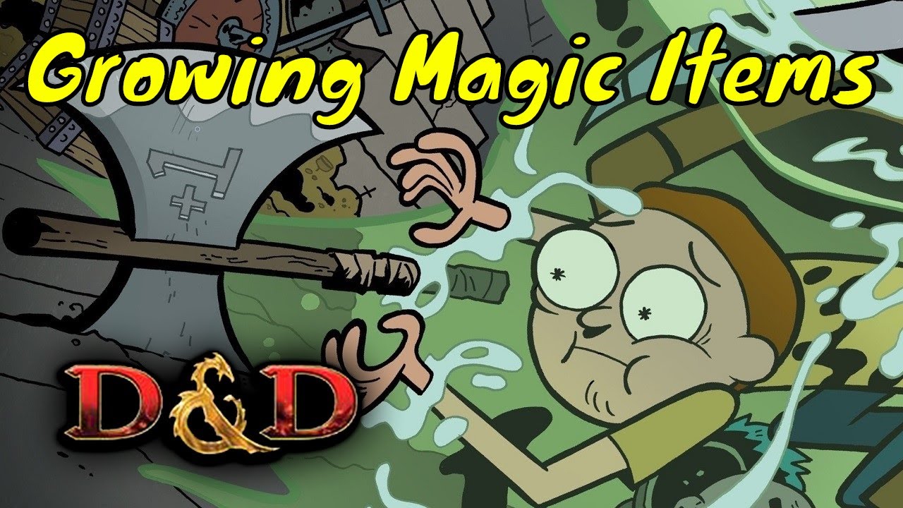 Custom Magic Items that Level Up (D&D 5E)