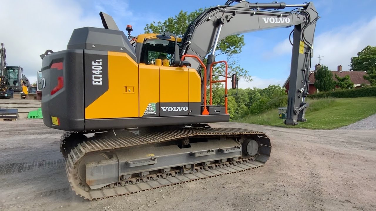 Grävmaskin Volvo EC 140 EL, Vårgårda, Klaravik auktioner