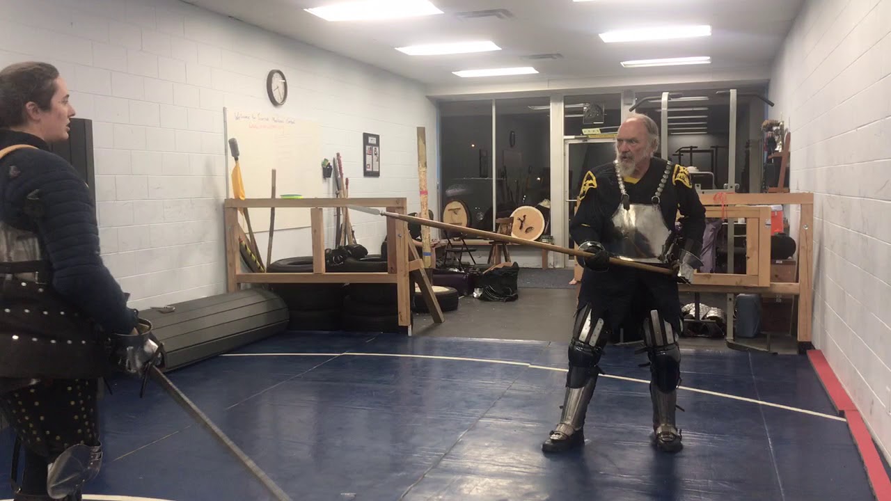 Spear vs Longsword - Combination #3