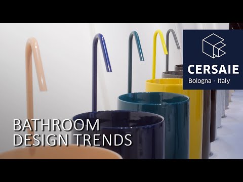 Overview of trends and new sanitary ware at Cersaie 2024