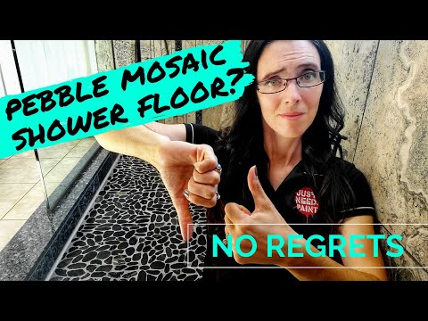 Should You Install Flat Pebble Mosaic on a Shower Floor? (Potential Problems)