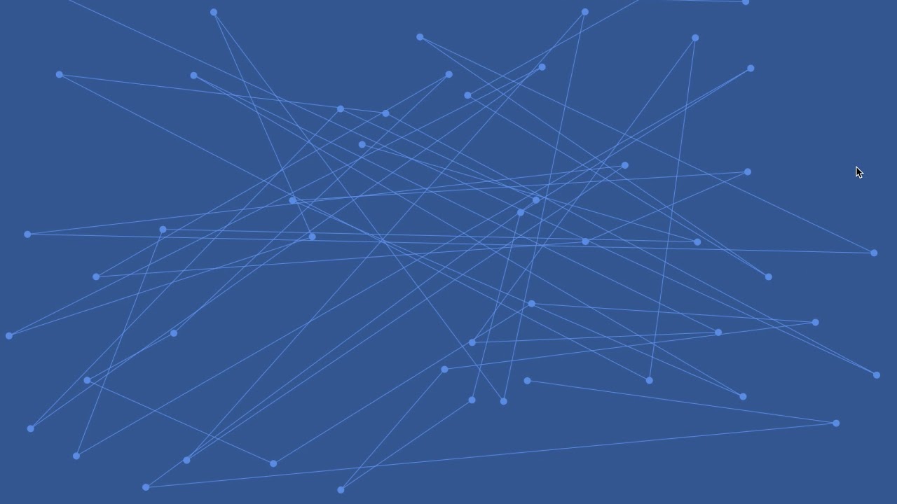 Random point and lines in Processing JAVA