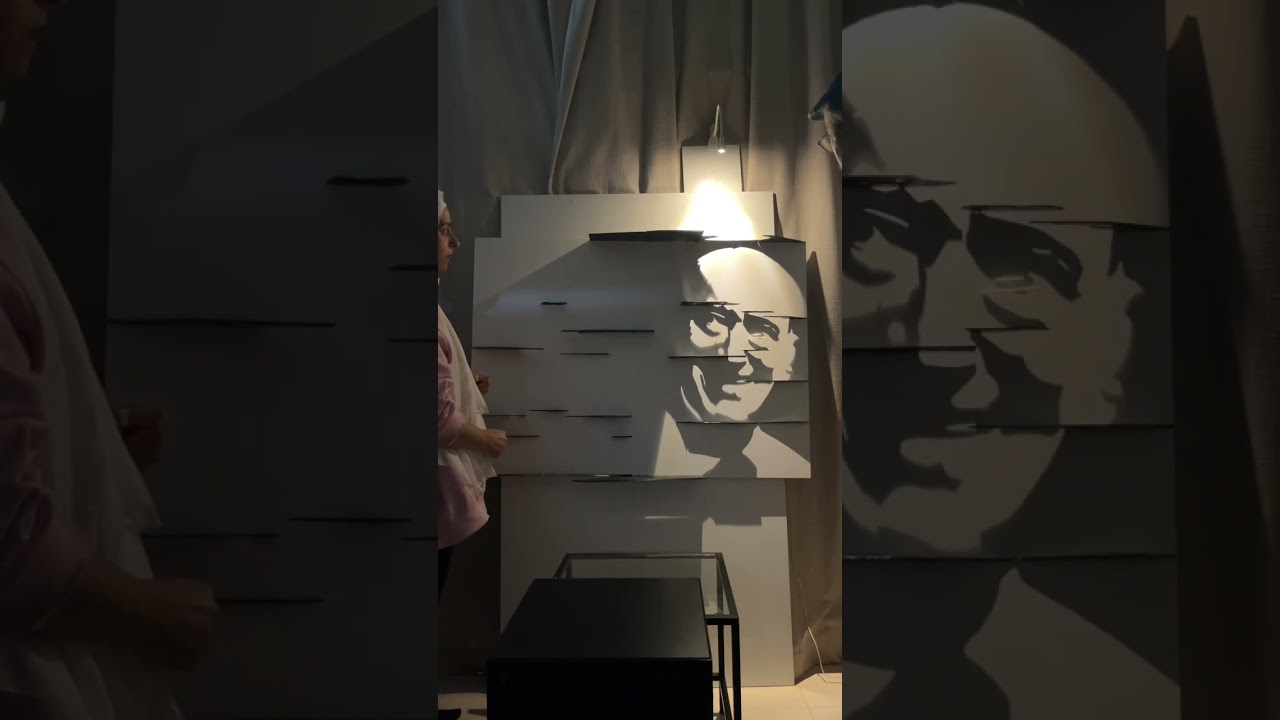 Shadow Art Creation | Maysoon and Bassam