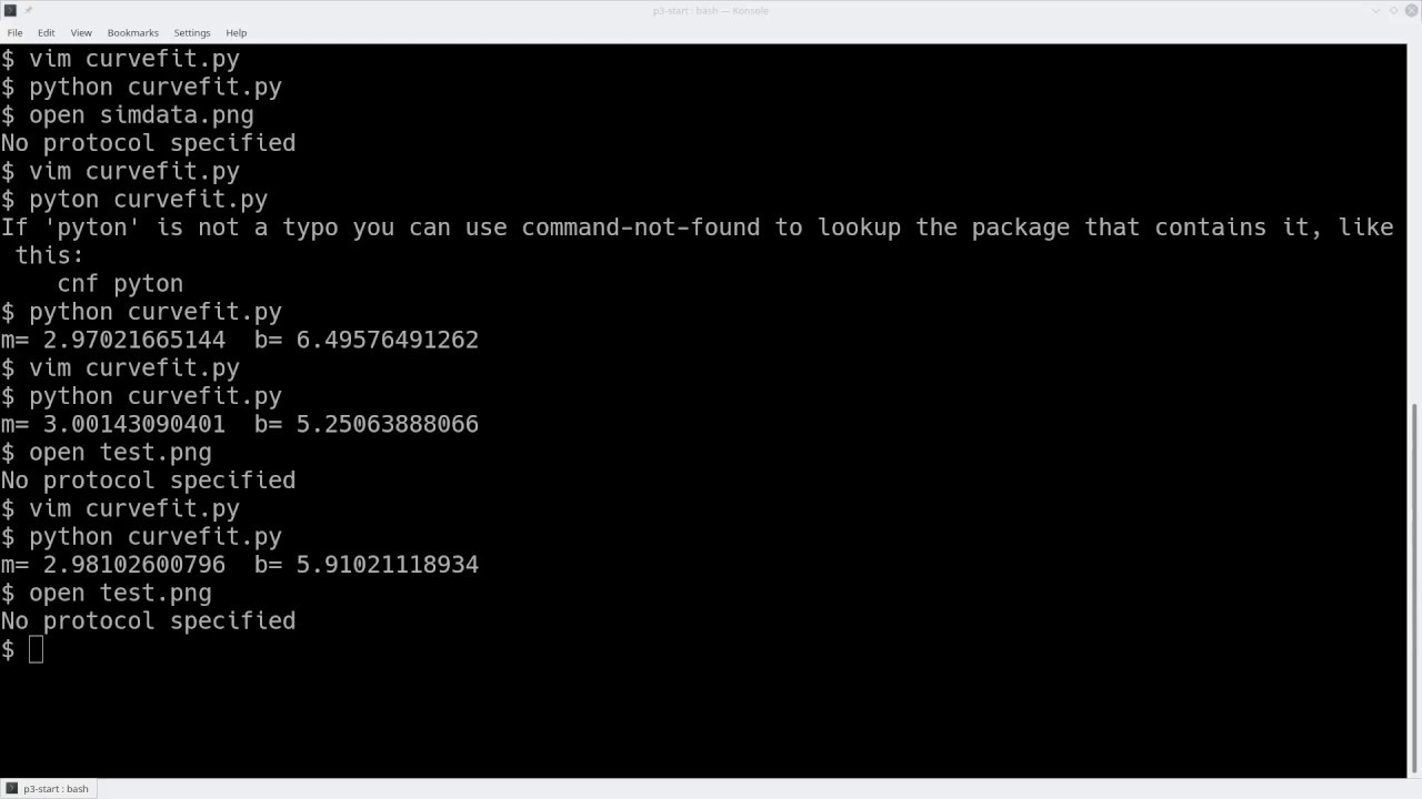 Curve Fitting with Python
