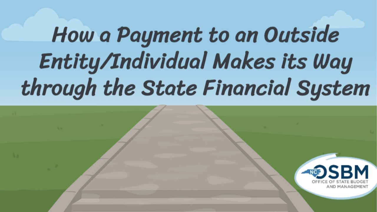 How a State Appropriation Becomes a Check