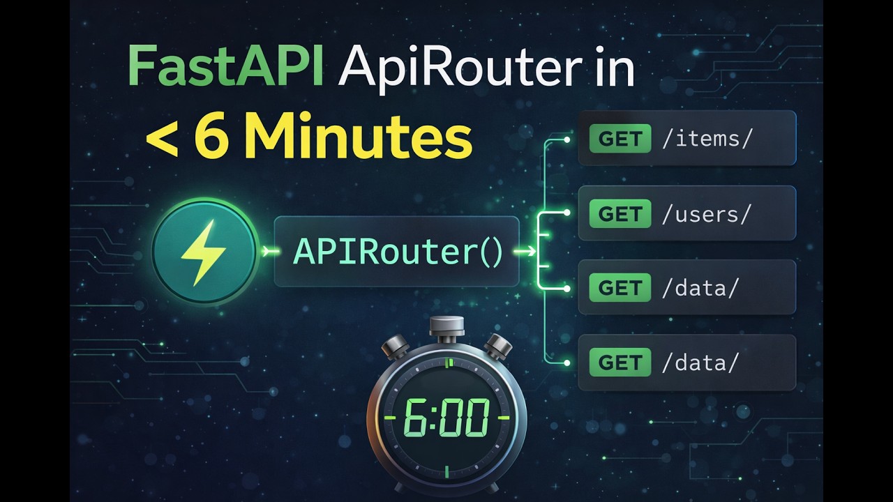 How to Use FastAPI APIRouter –Clean & Scalable API Structure