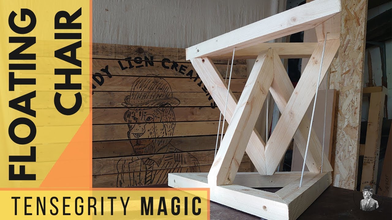 Gravity DEFYING Floating Prototype- MAGIC? (Tensegrity)