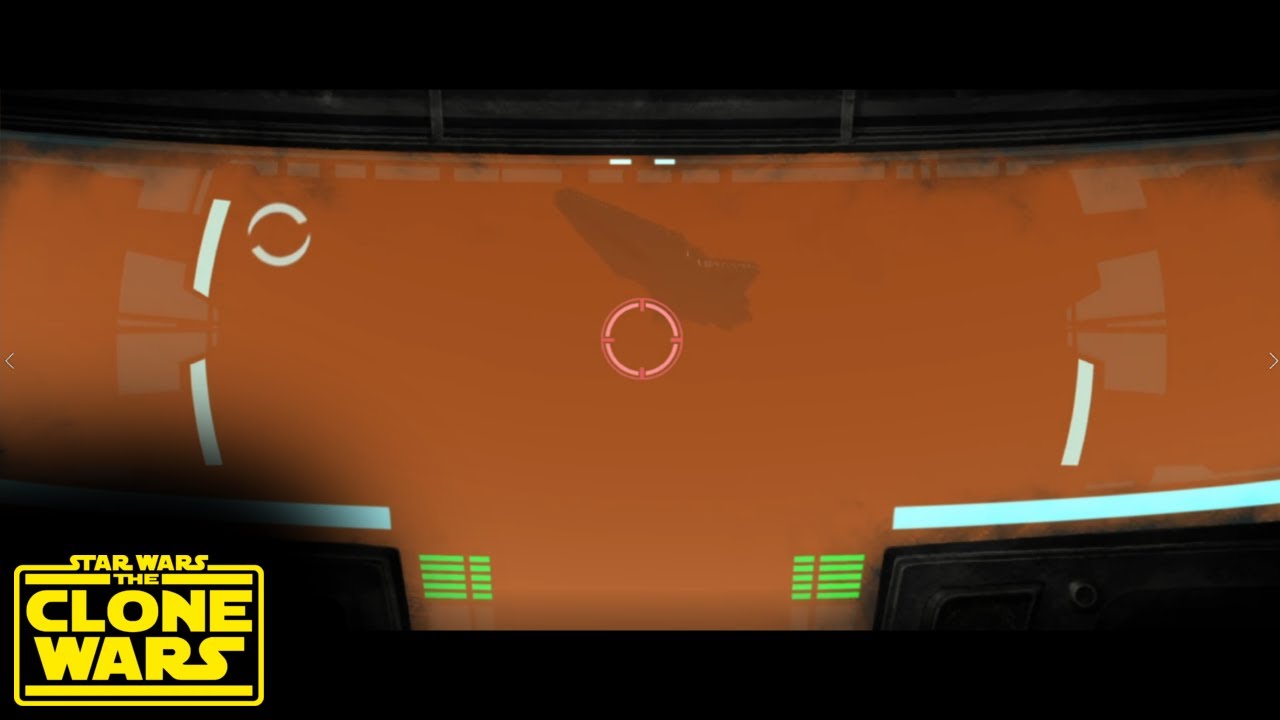 Gregor Republic Commando Helmet HUD/Visor Scene | Star Wars: The Clone Wars