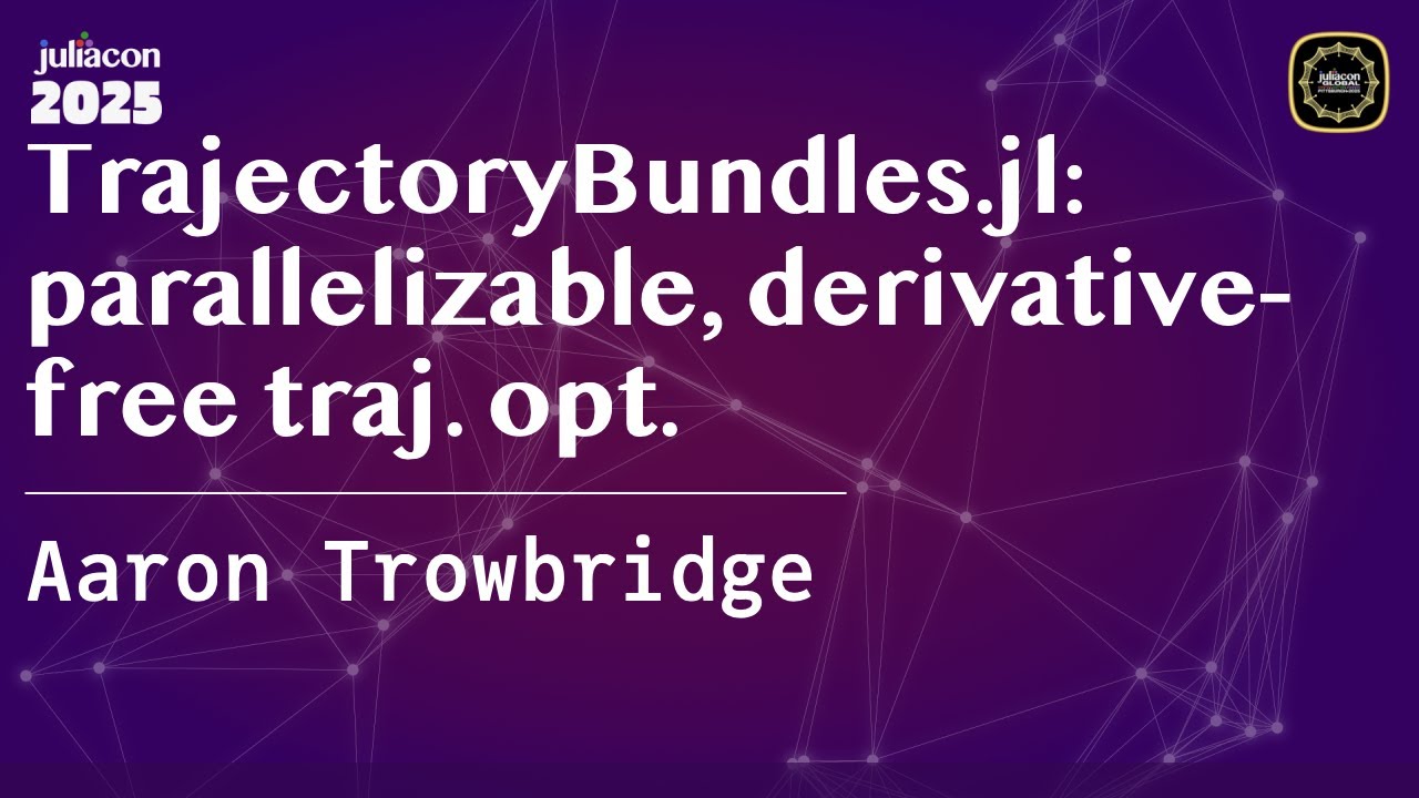 TrajectoryBundles.jl: parallelizable, derivative-free traj. opt. | Trowbridge