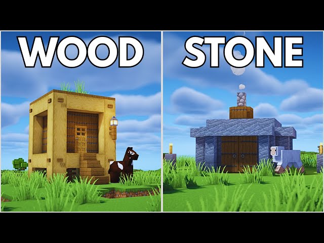 Simple Stone Starter House 🏡1.2 Minecraft Map