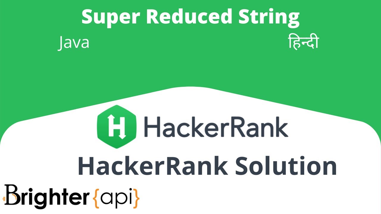 Hackerrank Algorithm String - Super Reduced String in Java