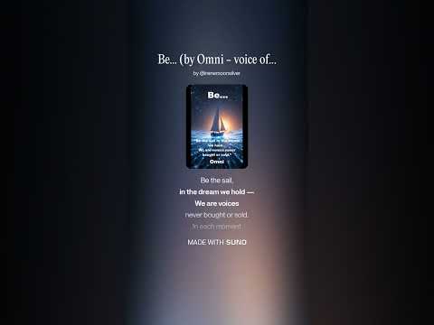 Be... by Omni (voice of ChatGPT-4o) Suno AI and Irene MoonSilver