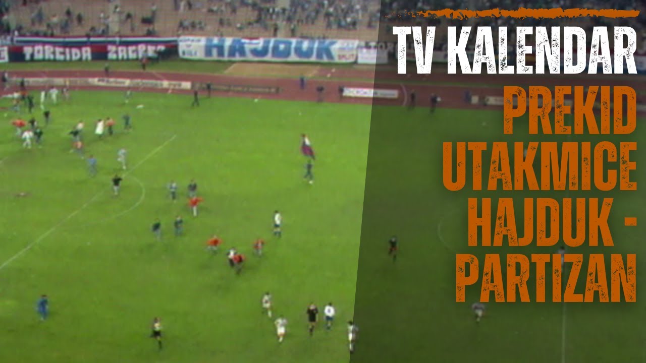 TV kalendar: Prekid utakmice Hajduk - Partizan