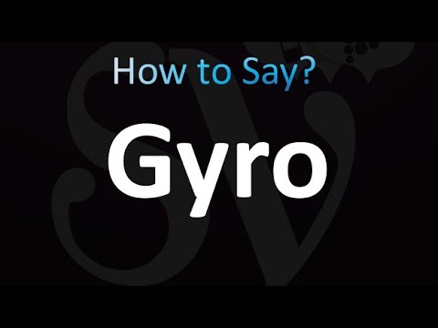 How to Pronounce GYRO? (New York Edition)