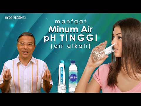 Manfaat MINUM AIR pH TINGGI (alkali)