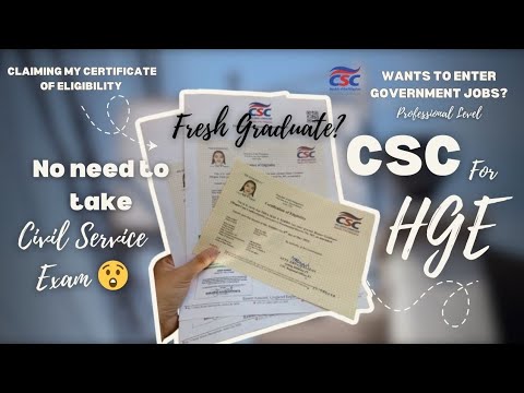 CLAIMING MY ELIGIBILITY CERTIFICATE IN CSC: PROFESSIONAL LEVEL—HONOR GRADUATE ELIGIBILITY | Thea Mae