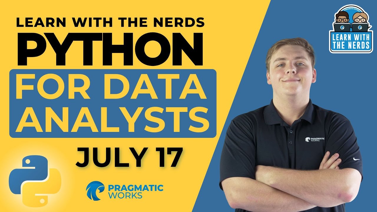 Python for Data Analysts - Learn With The Nerds