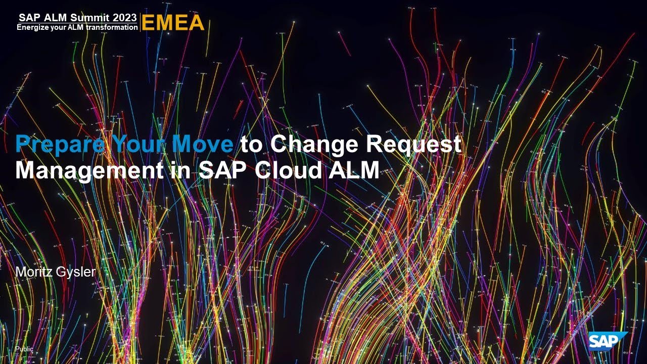 Preparing for Change Request Management in SAP Cloud ALM | Galaxy.ai