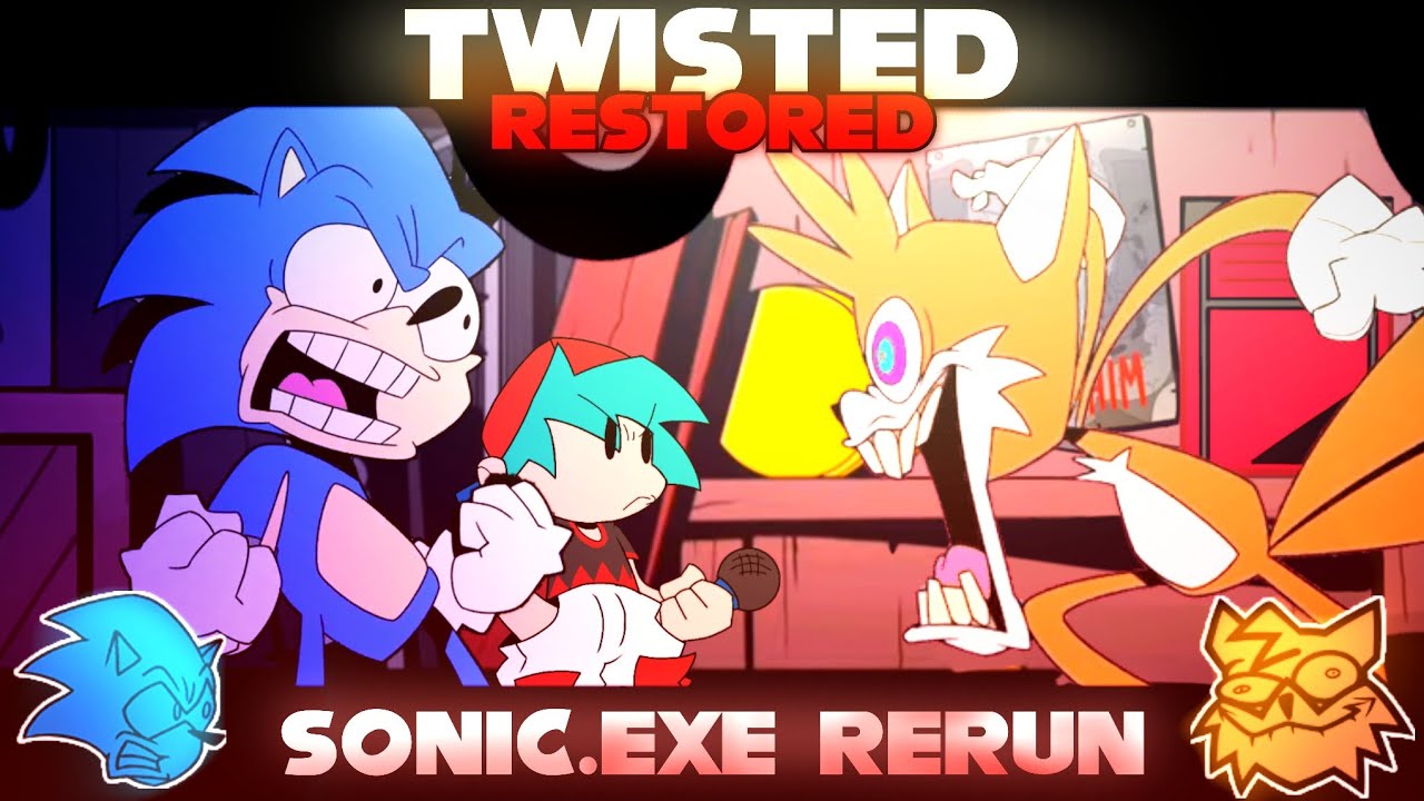 FNF: Twisted V4 Restored - zVersion | Vs Sonic.EXE Rerun