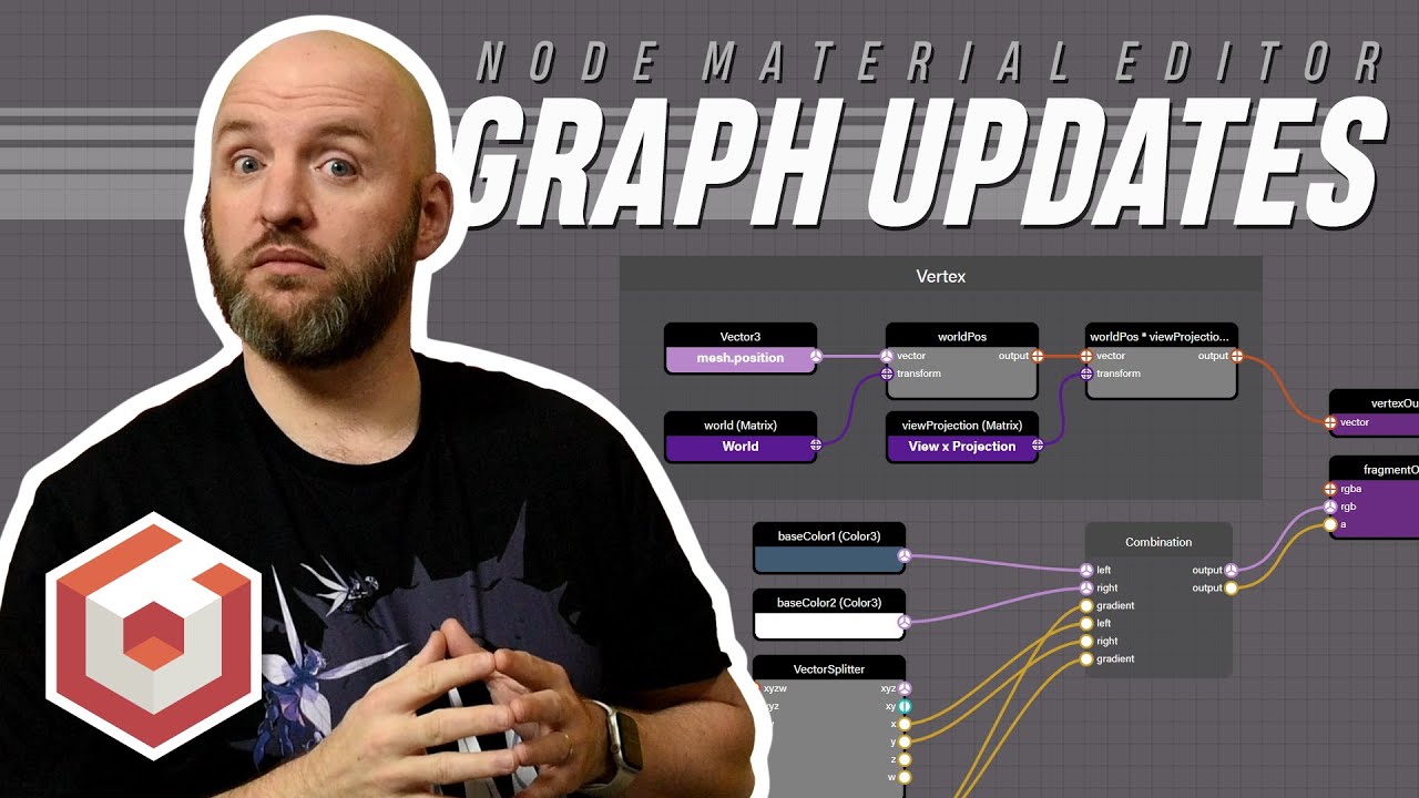 Node Material Editor: Graph Updates