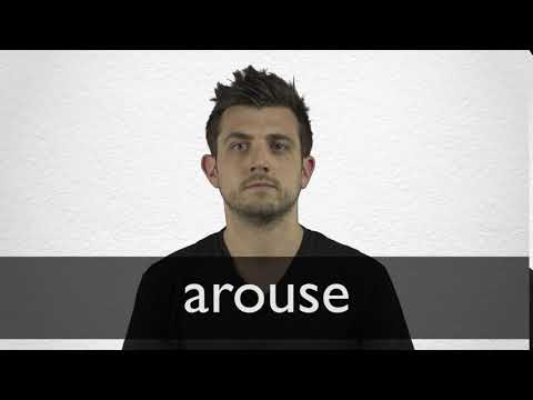 How to pronounce AROUSE in British English