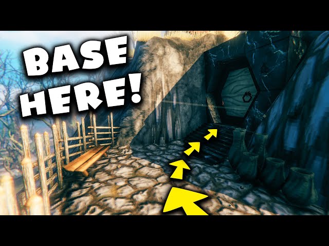 Lovely Cave House | Small and Practical Valheim Build