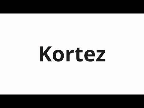 How to pronounce Kortez | Кортез (Cortez in Russian)