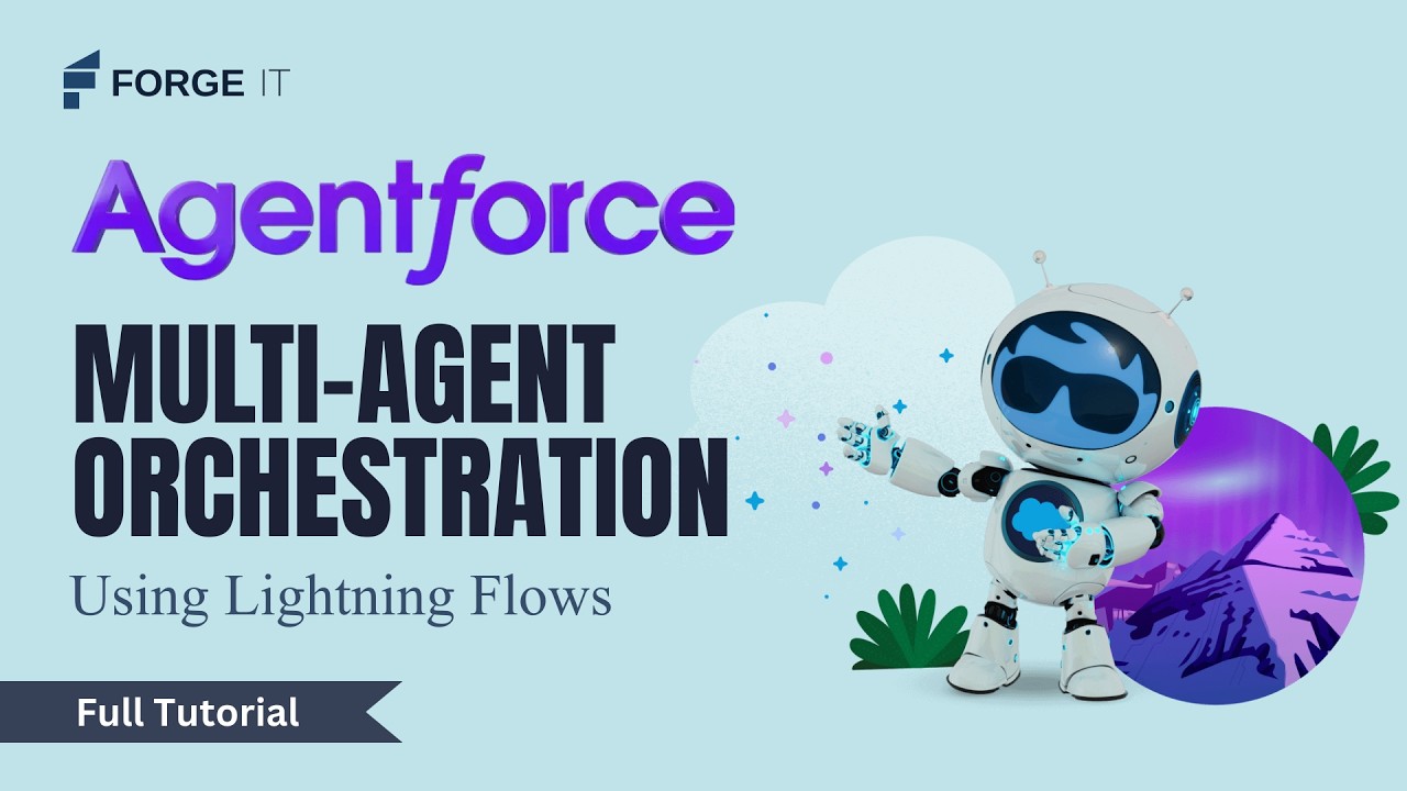 Salesforce Agentforce: How to Build Multi-Agent Orchestration (No-Code Flow Tutorial)