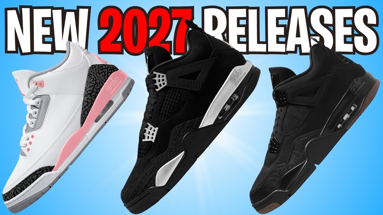 NEW 2027 AIR JORDAN RELEASES, FLINT AIR JORDAN 13, NIKE KOBE 4 MYSTERY BOX + MORE