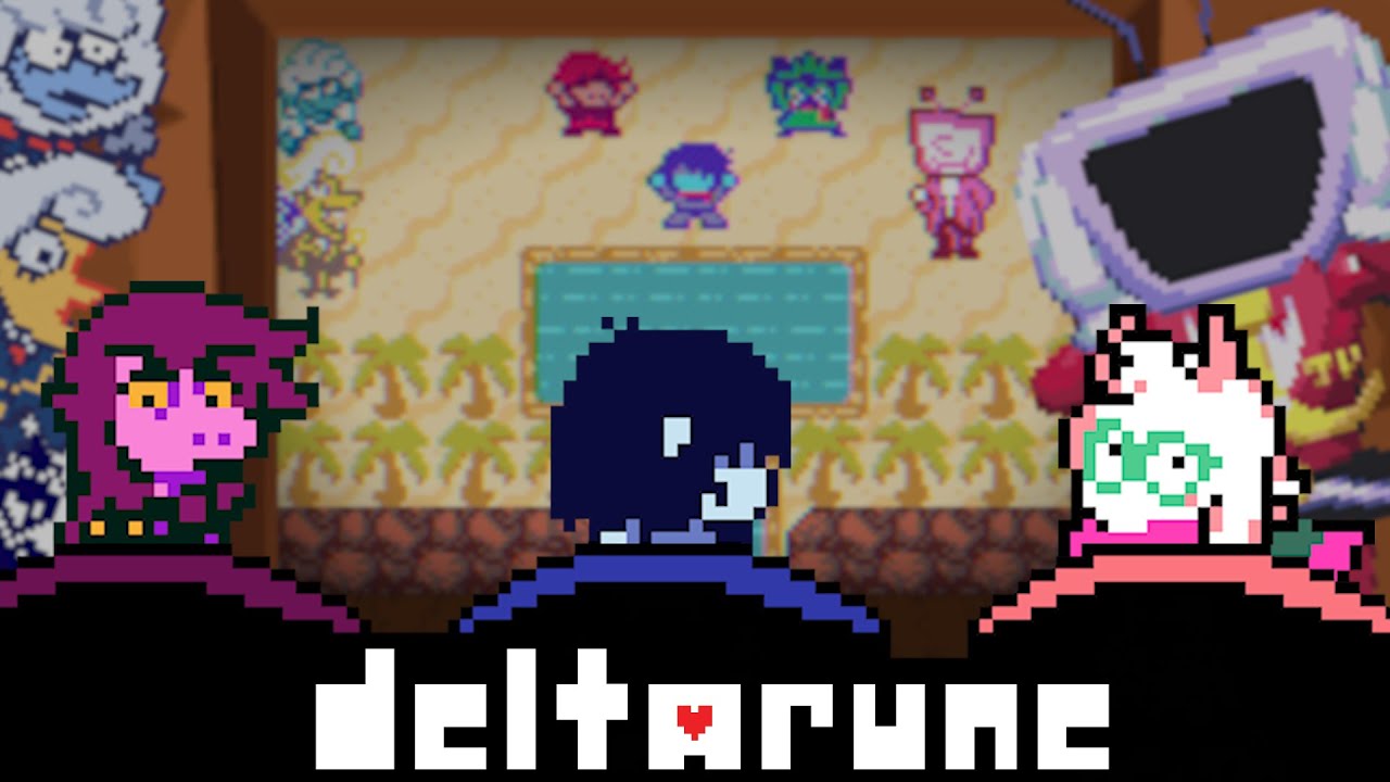 Deltarune Chapter 3 but Kris is a Speedrunner