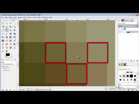 GIMP How to change the Size of an Image for printing