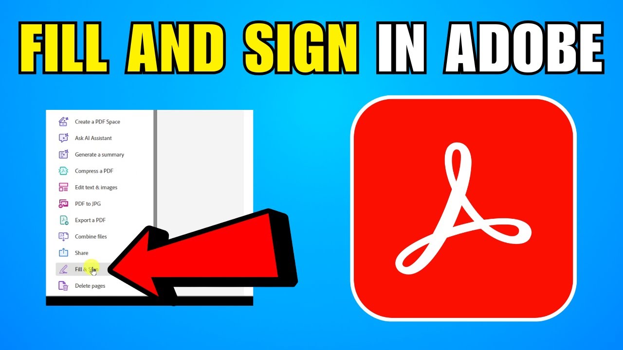 How To Use Adobe Acrobat Fill And Sign (2026) (Complete Guide)