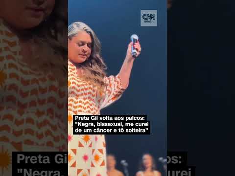 #Shorts | Preta Gil volta aos palcos curada do câncer