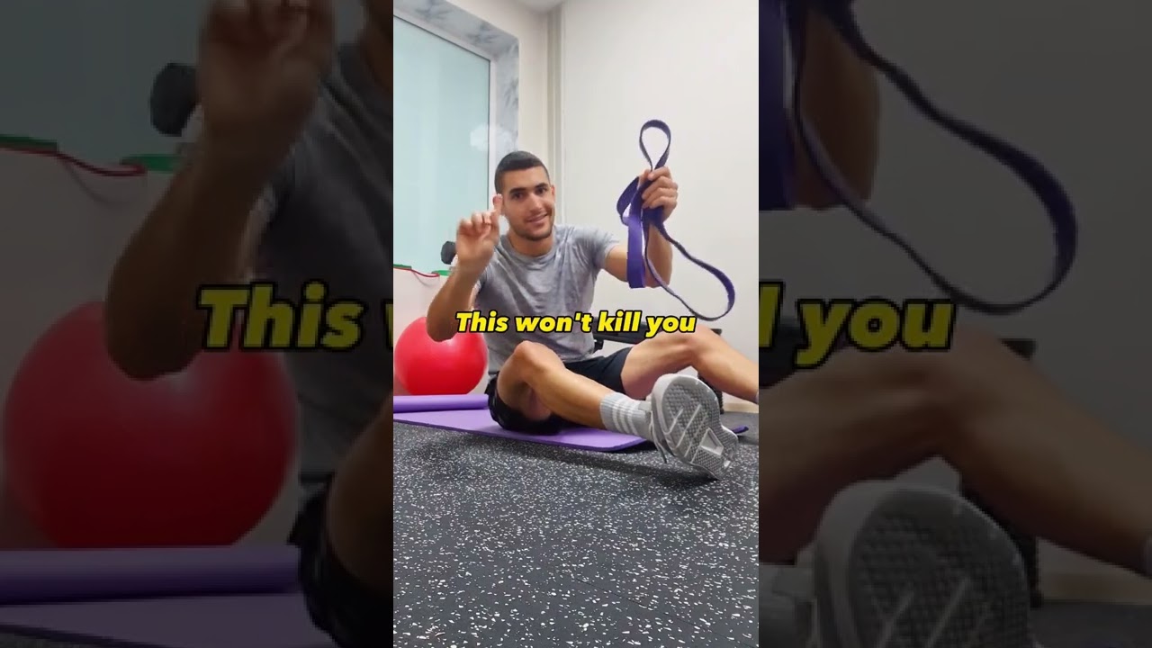 Flexibility training!  #fitness #flexibility #tutorial #gymmotivation #workout #stretching #gymfail