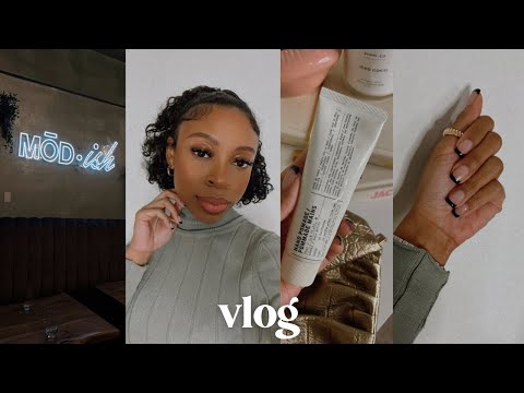 VLOG: New Nails, Mini GRWM, Ulta Trip, Grocery Shopping, New Restaurant in Atlanta + MORE