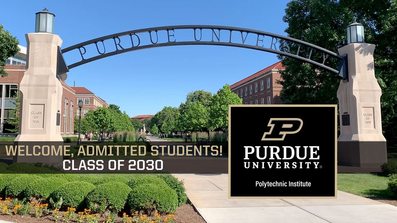 Admitted Students Welcome – Class of 2030 – Purdue Polytechnic