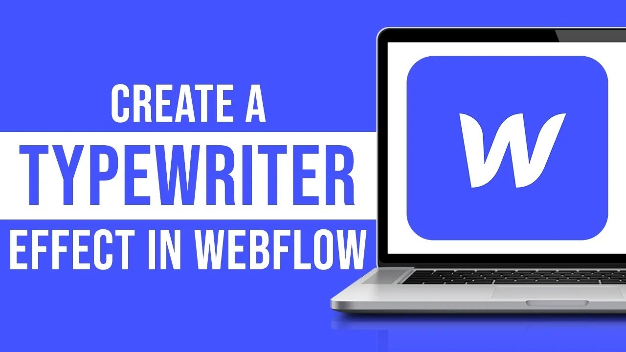 How to Create Typewriter Effect in Webflow (2023)