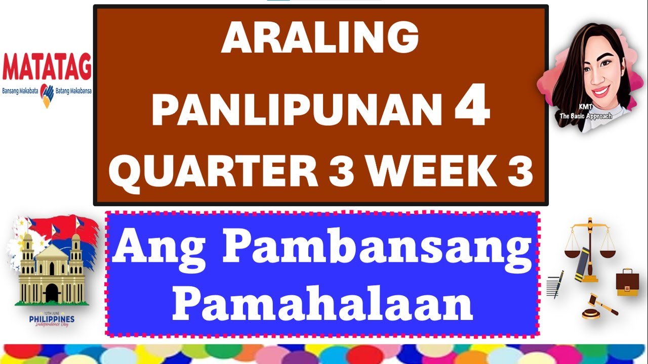 ARALING PANLIPUNAN 4 QUARTER 3 WEEK 3 MATATAG CURRICULUM #aralingpanlipunan4quarter3week3